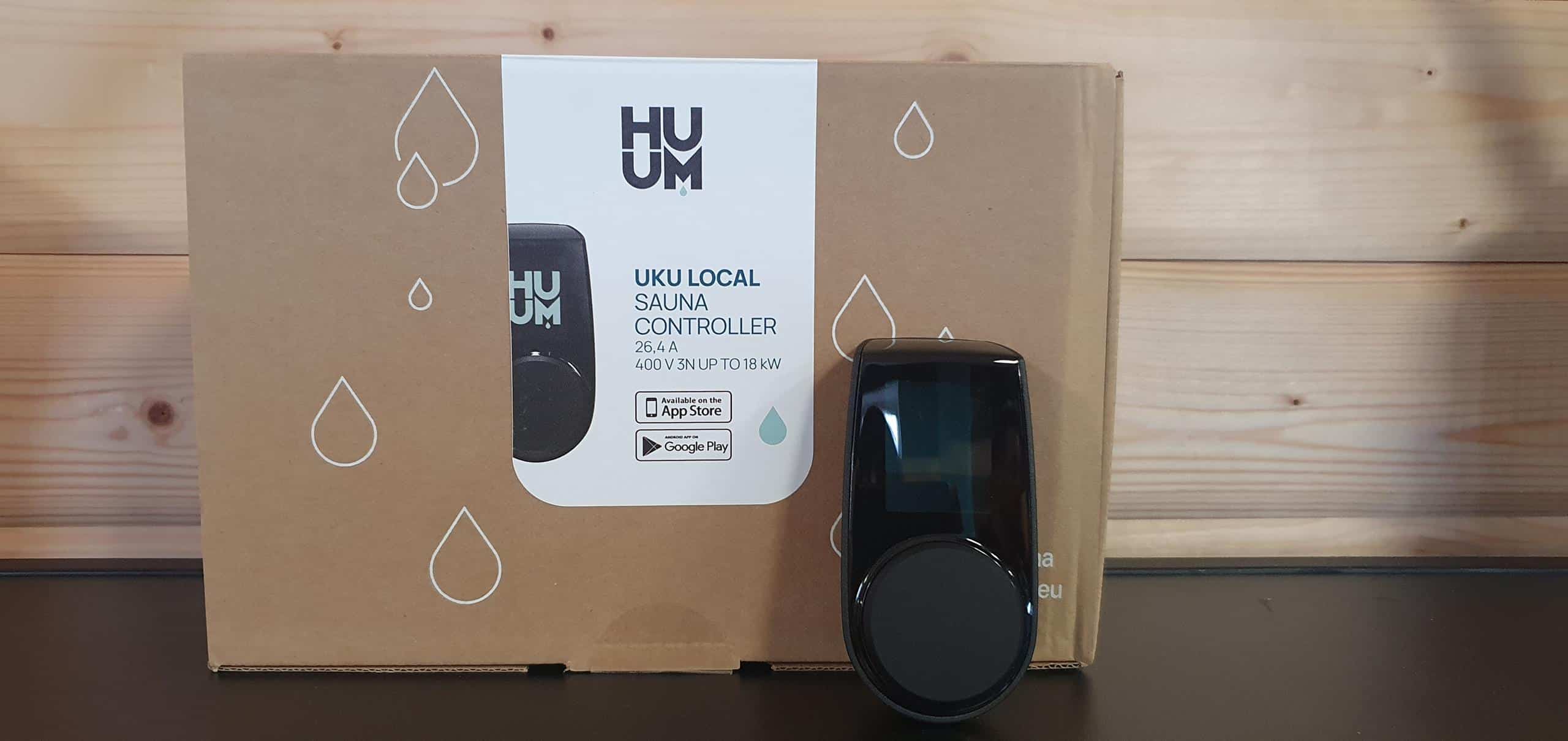 Huum Uku Local Czarny - Sterownik dla Twojej Sauny